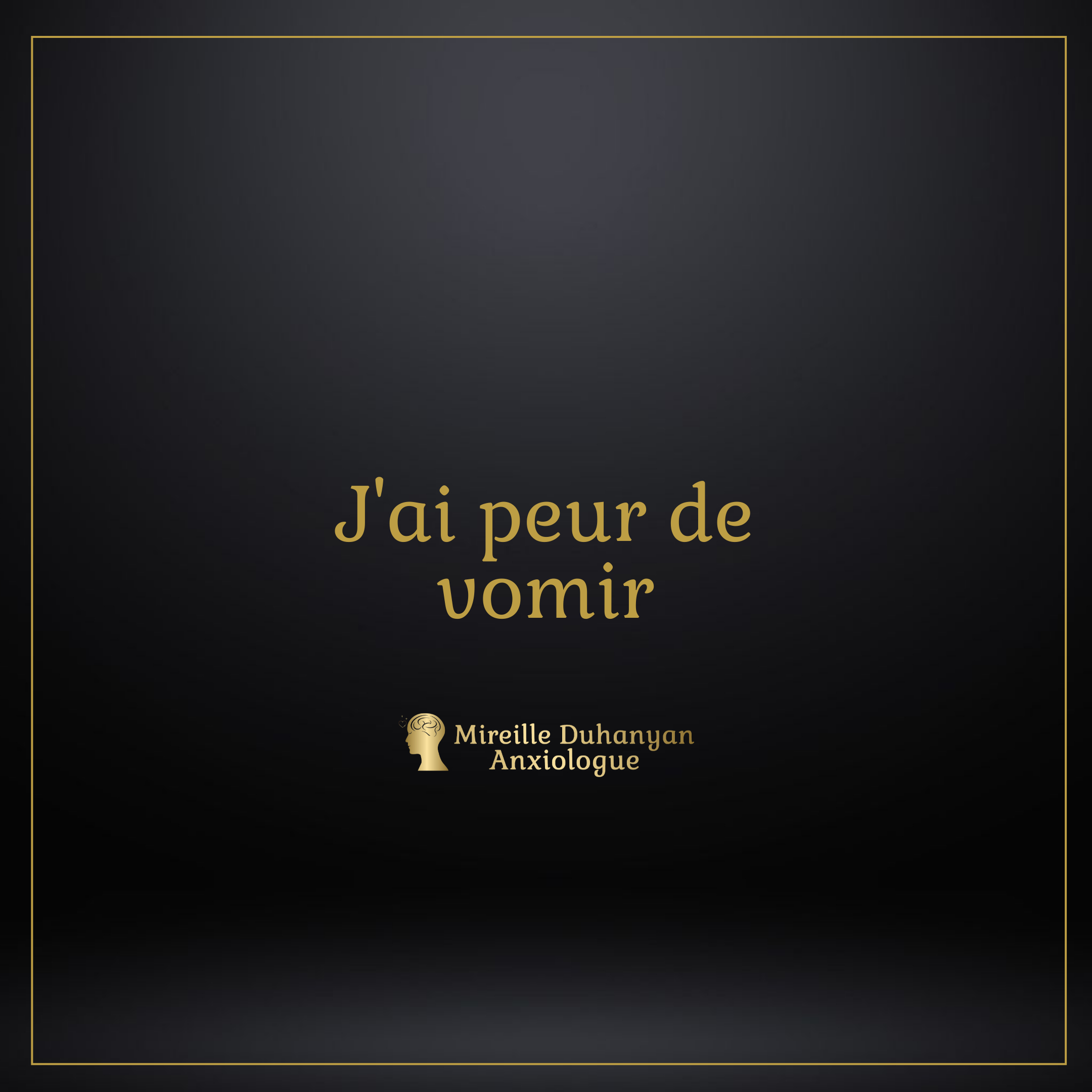 peur de vomir et s'en sortir avec la TCC